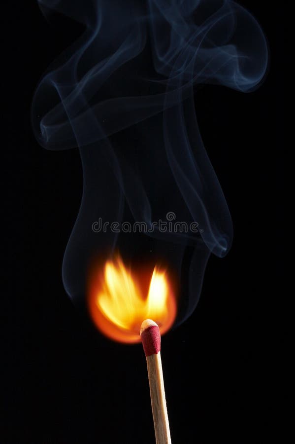 The strike stock image. Image of ignition, flame, ignite - 4799521
