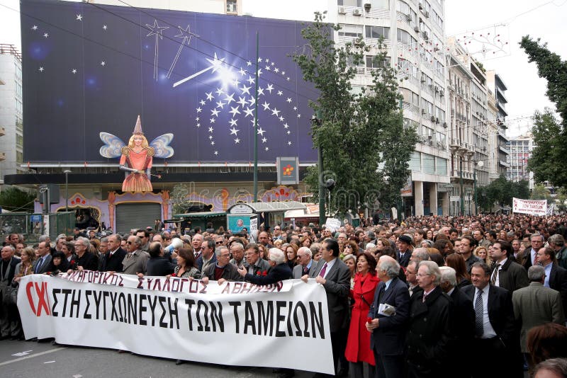 Strike editorial photography. Image of policemen, czech - 16169687