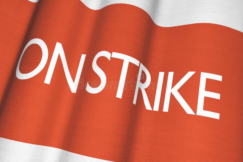 Strike stock illustration. Illustration of assertive - 33594175