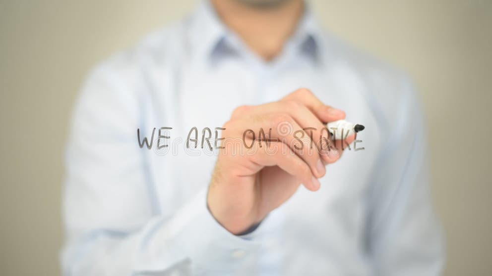 Strike Man Writing Transparent Screen Stock Photos - Free & Royalty ...