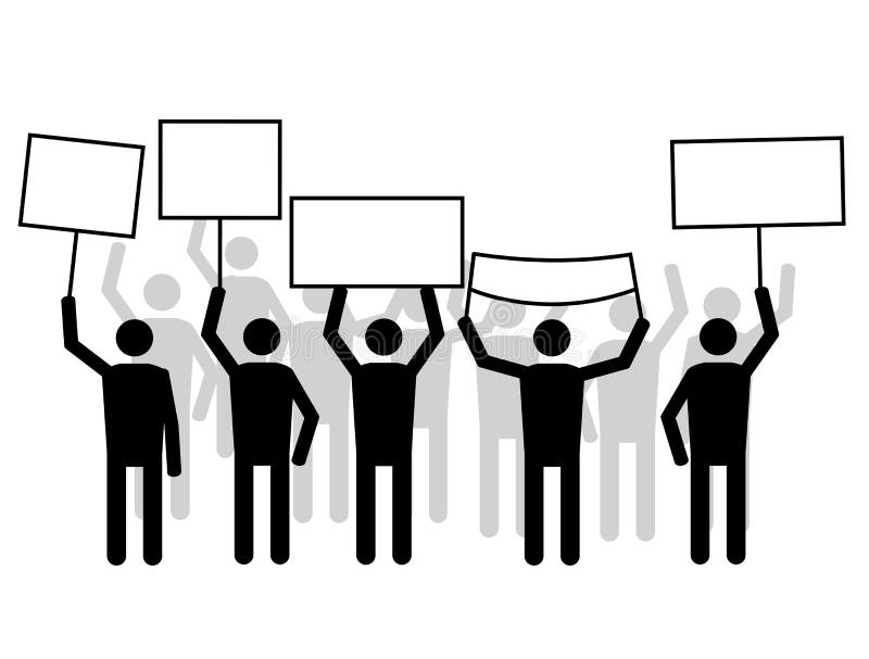 Strike stock illustration. Illustration of audience, aggression - 29965268