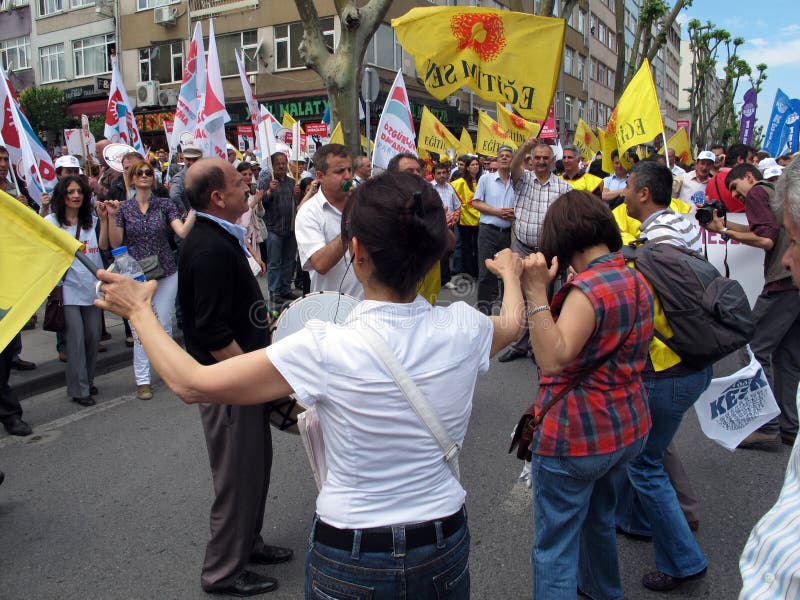 STRIKE in TURKEY editorial stock photo. Image of increase - 24911708