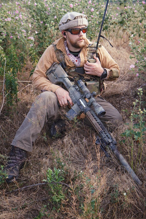 Strikeball warrior stock image. Image of magwell, magpul - 101194629