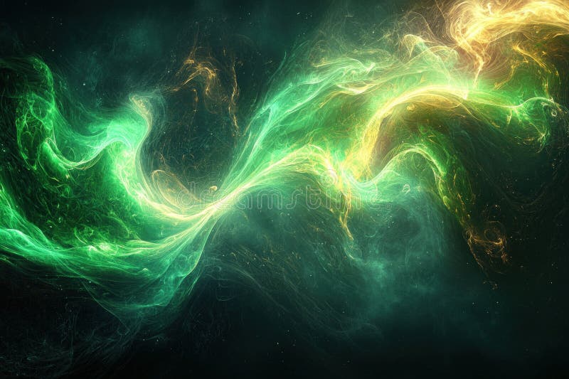 Striking Abstract Background Combining Green Black Creating Intriguing ...