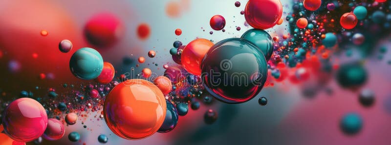 This Striking Abstract Background Showcases a Mixture of Vibrant Colors ...