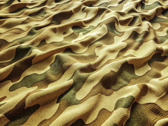 Striking Abstract Desert Sand Camouflage Pattern a Visually Evocative ...