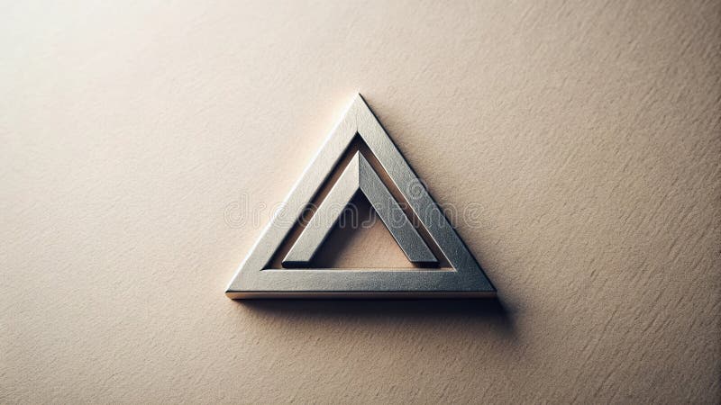 Modern Triangle Logo Design a Geometric Branding Element for a Dynamic ...