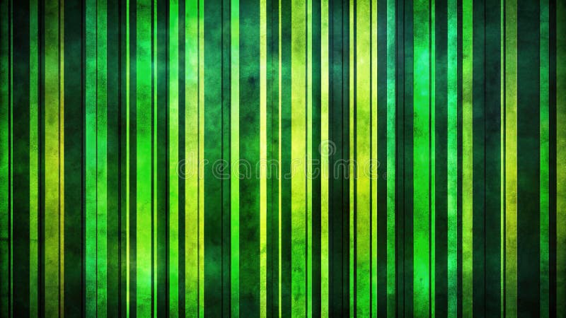 Striking Abstract Green Vertical Lines Pattern on a Dark Background ...