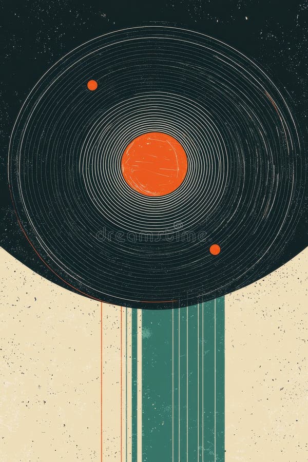 Abstract Cosmic Illustration Circular Patterns Stars Stock Photos ...