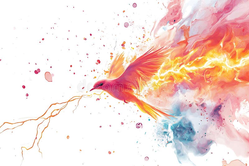 A Striking Abstract Image Showcasing a Dynamic Flow of Black Ink on a ...