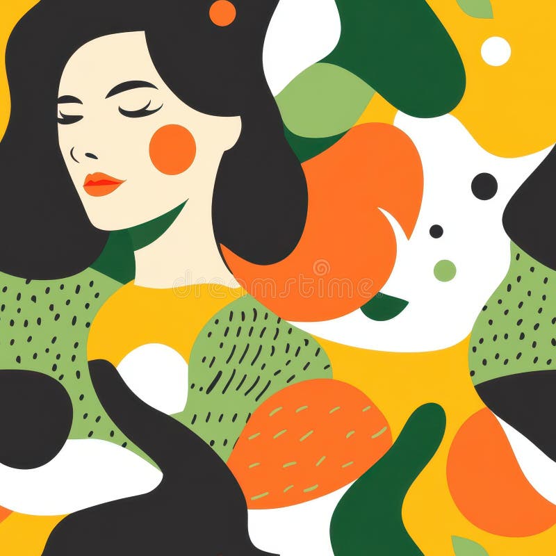 A Striking Abstract Image of a Woman Combines Grace and Power ...