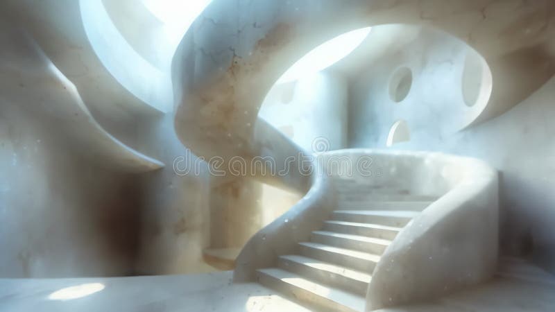 A Striking Architectural Design Featuring a Series of Intersecting ...