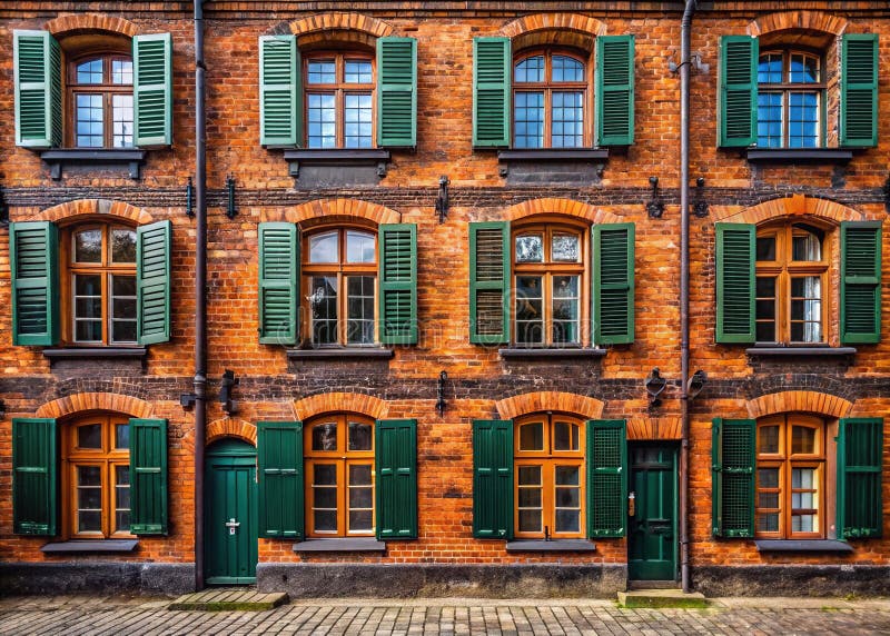 A Striking Architectural Detail Rectangular Black Wooden Shutter ...