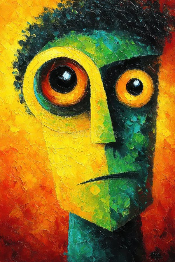 Exploration of Emotion through Cubism and Impressionism in Vibrant ...