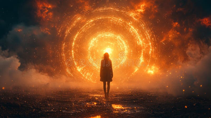 Striking Artwork Illustrates Inner Strength Radiant Core Surrounded ...