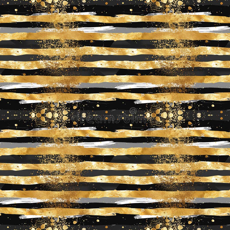 Bold Black and Gold Striped Background Stock Photo - Image of glamorous ...