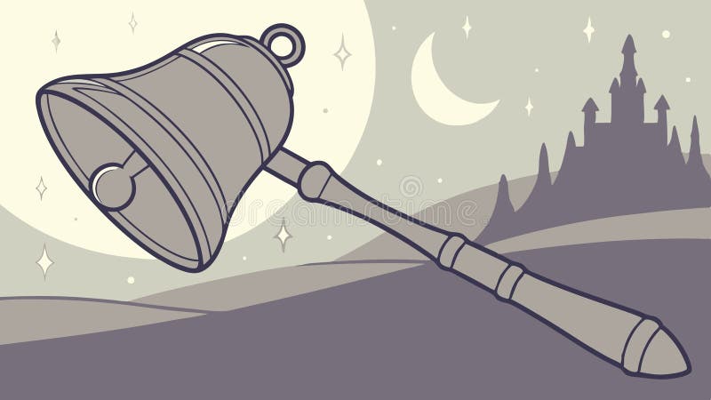 Striking Bell with Handle Vector Icon Design, Vector Design Generative ...