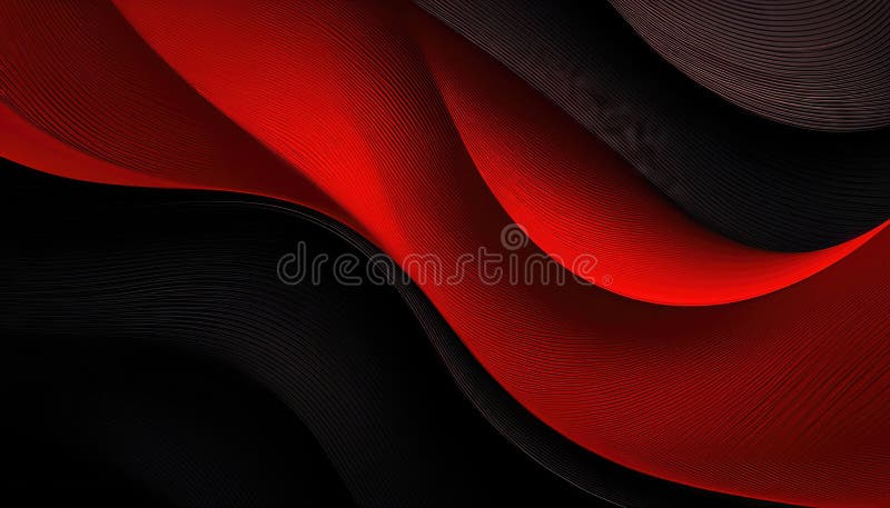 Striking Black and Red Gradient Background with Prominent Red Graphics ...