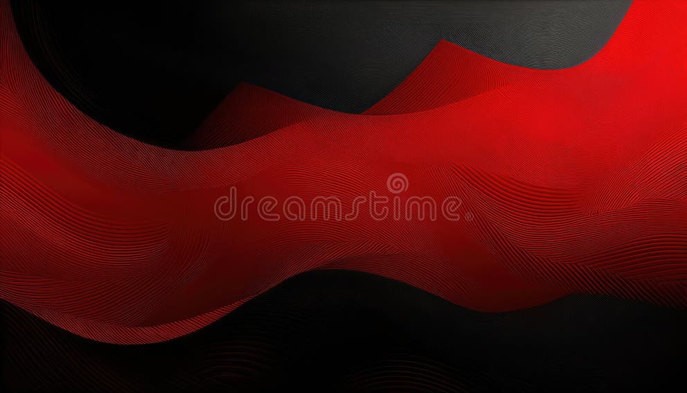 Striking Black and Red Gradient Background a Symphony of Contrasts, Featuring Intense Red ...