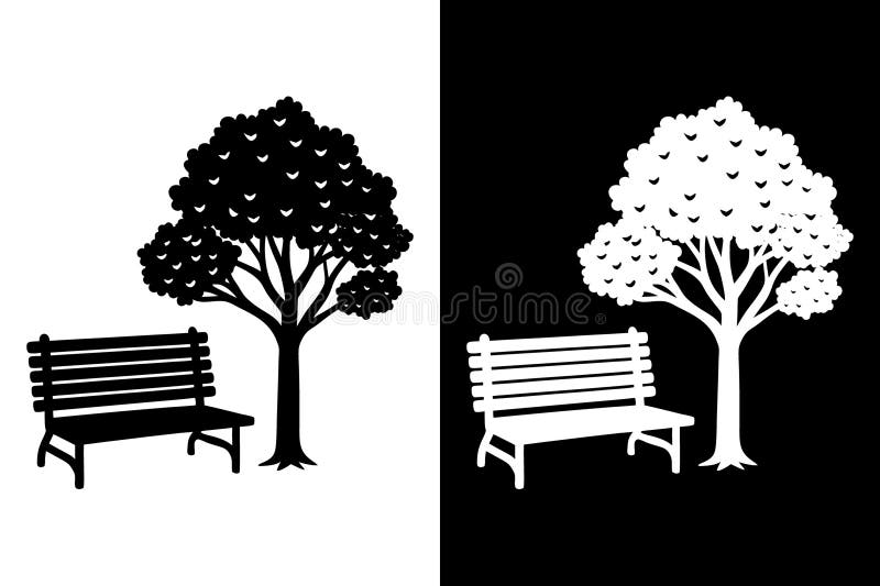Park Scene Silhouette Stock Illustrations – 29,957 Park Scene ...