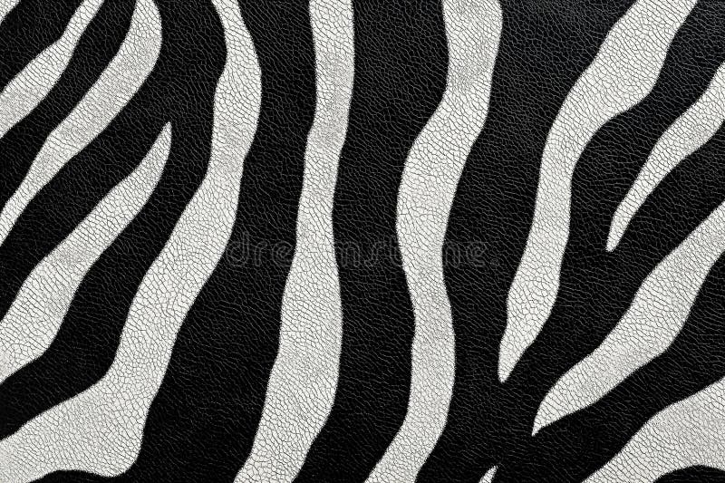 Striking Black and White Zebra Stripes Create a Stunning Visual Fabric ...