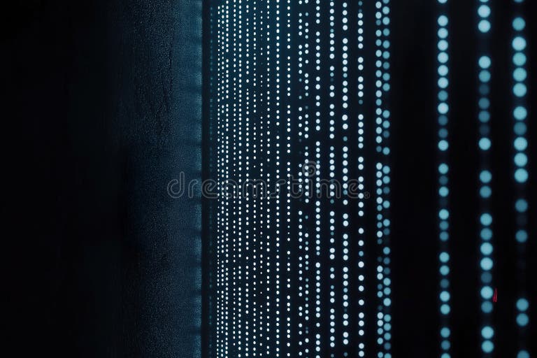 Striking Blue Light Patterns Create a Mesmerizing Visual Display on ...