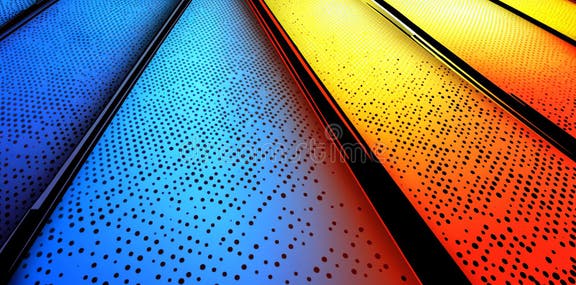 A Striking Comic Book Backdrop with Intense Hues and Animated Panel ...