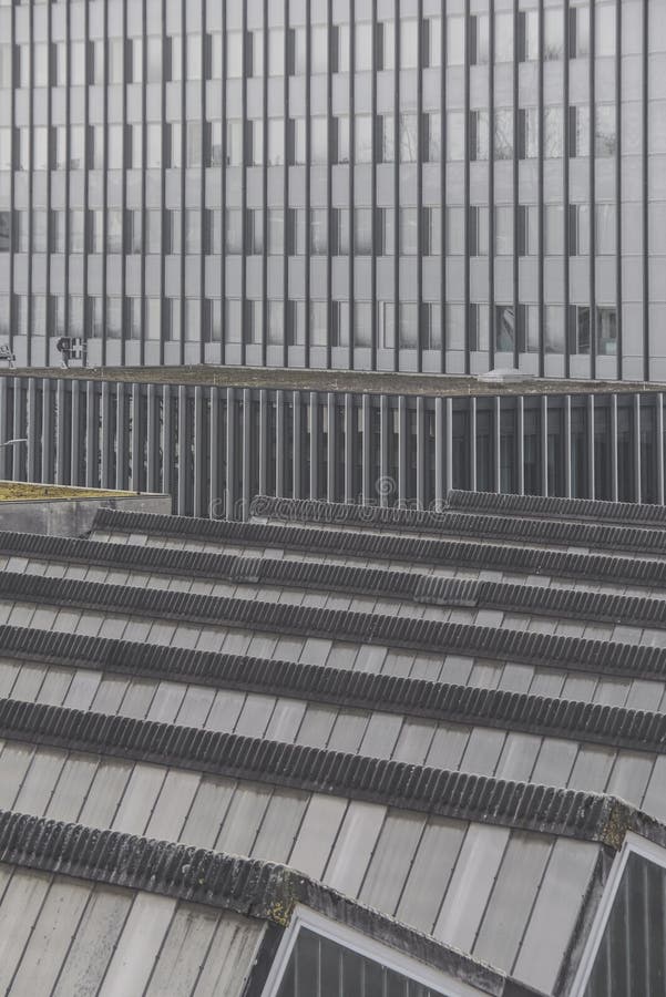 Geometric Patterns of Modern Architecture in Bern, Switzerland, with ...