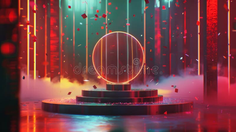 Striking 3D Animation Bringing an Award Podium To Life with Dynamic ...