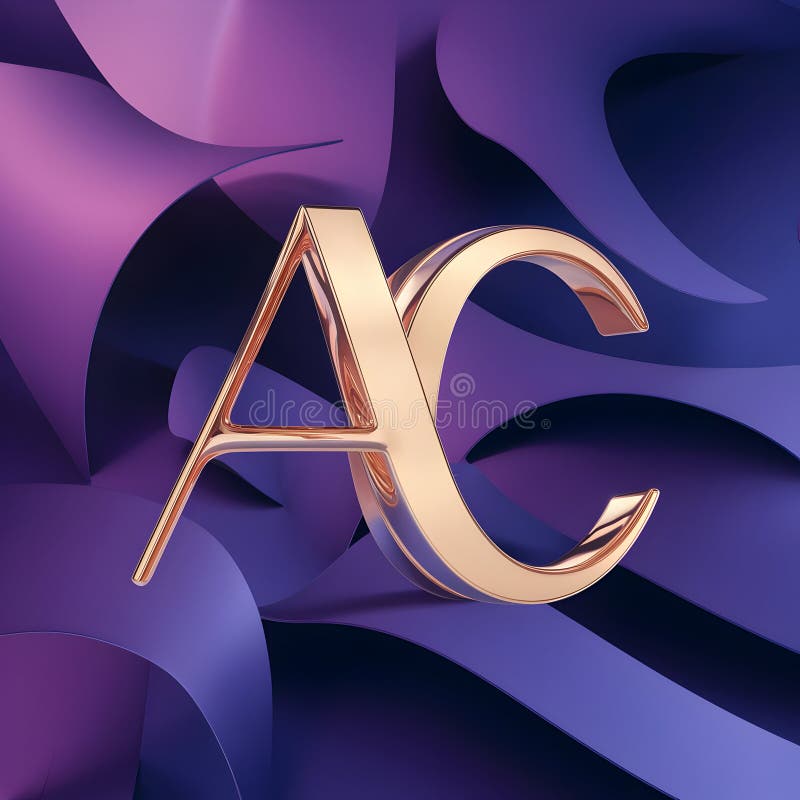 A Striking 3D Render Illustration Featuring the Letters S and C ...