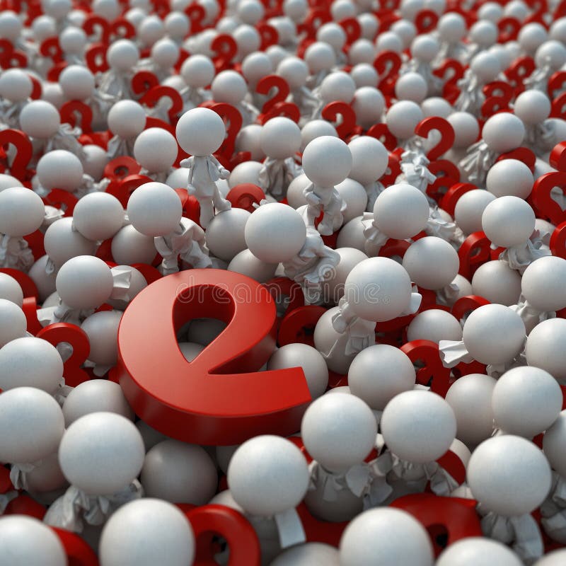 In a Striking 3D Scene, White Figures are Depicted Lying Atop a Bold ...