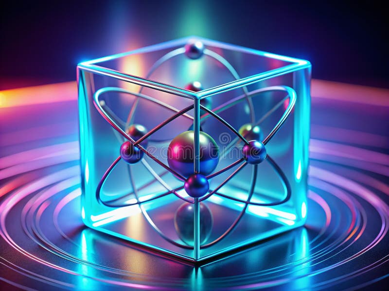 A Striking 3D Visualization of Helium Exploring the Noble Gas Element ...