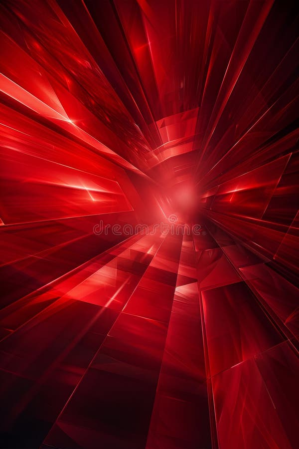 Striking Dark Red Abstract Design with Shining Effects and Layered ...