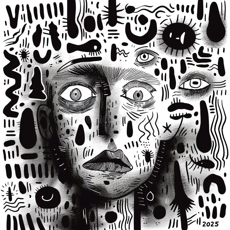 A Surreal Exploration of Human Emotion through Abstract Expressionism ...