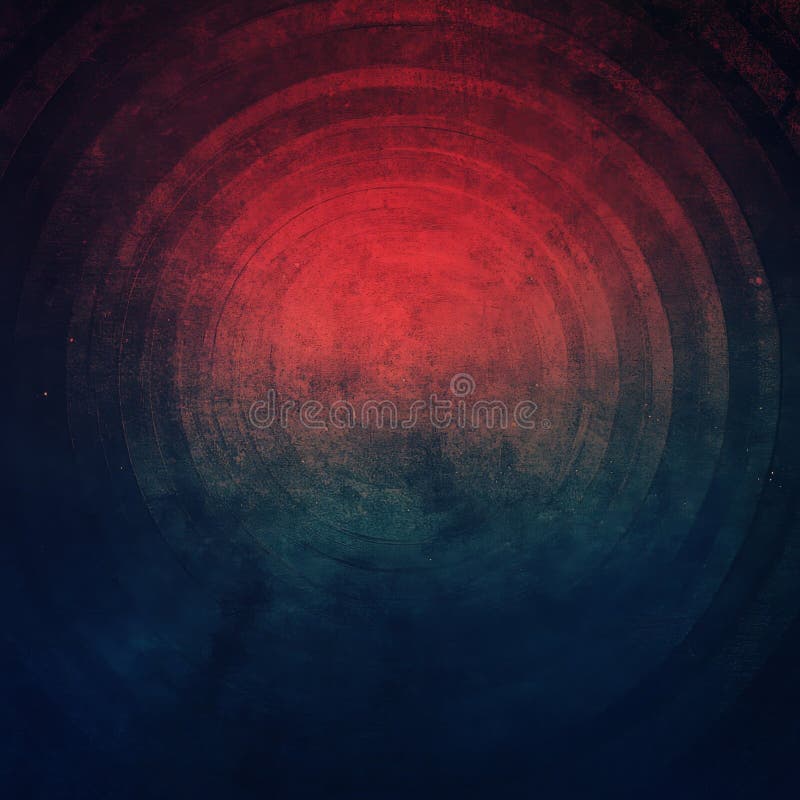 Vibrant Red and Blue Circular Gradient Pattern with Textured Background ...