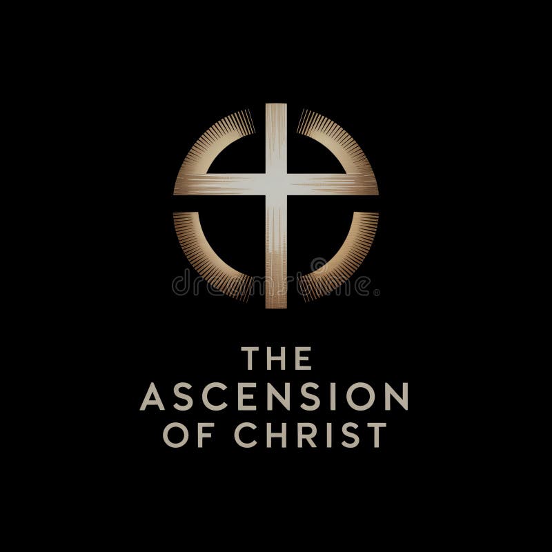 Abstract Christian Symbol for Religious Devotion and Spiritual ...