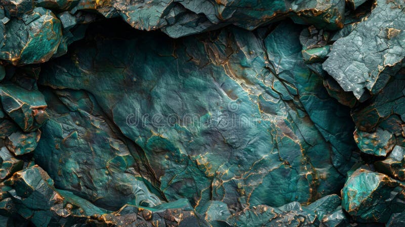 Green Rock Texture