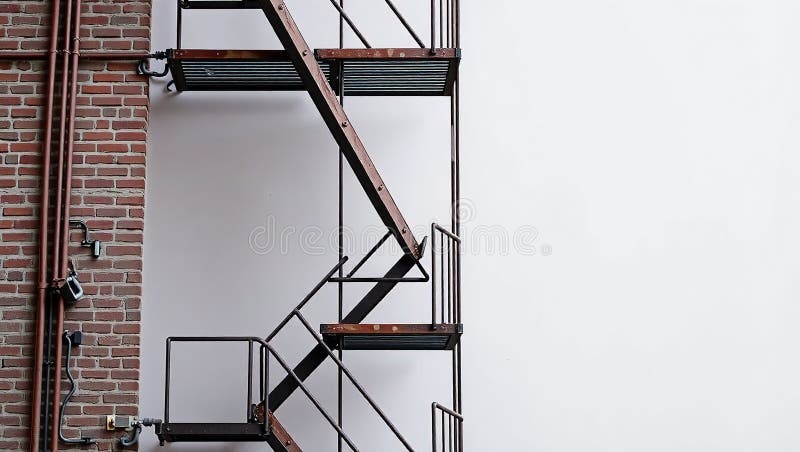 Versatile Fire Escape Background for Product Photography and Design ...