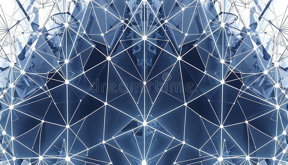 Geodesic Dome Structure with Geometric Patterns Generative AI Stock ...