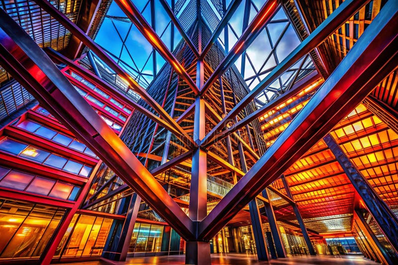 Striking Geometric Iron Structures a Contemporary Architectural Vision ...