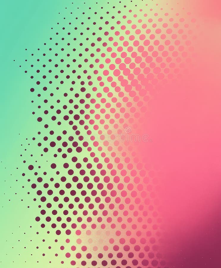 Colorful Dotted Gradient Background Design with Vibrant Hues Stock ...