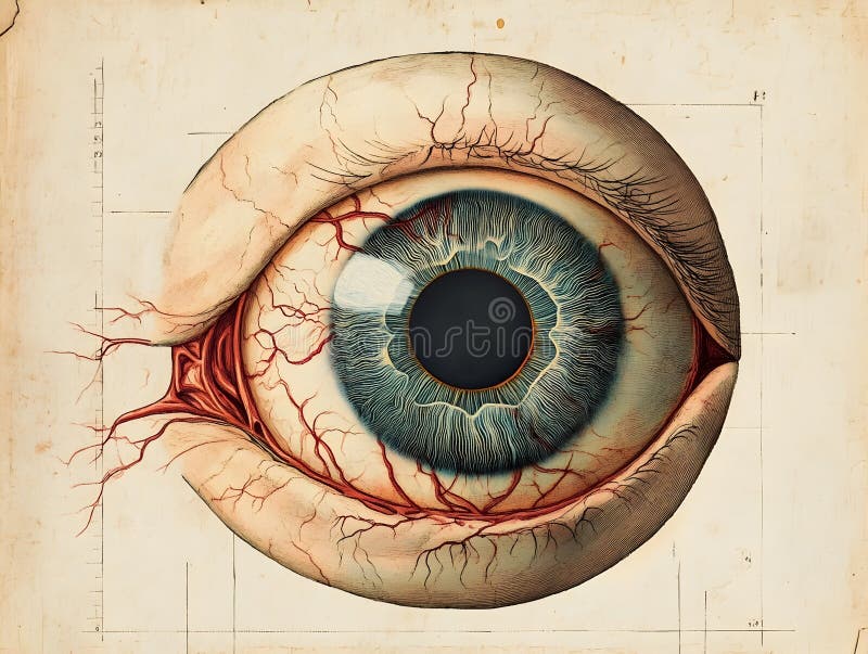 Striking Human Eyeball Dissection Revealing Intricate Structures ...