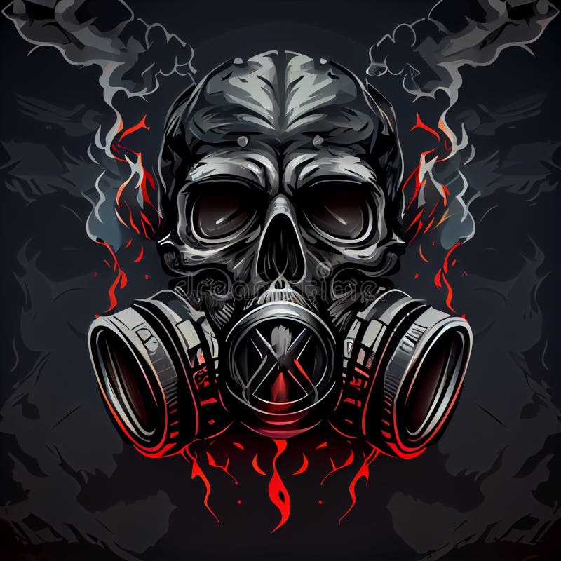 Menacing Gas Mask Stock Illustrations 52 Menacing Gas Mask Stock