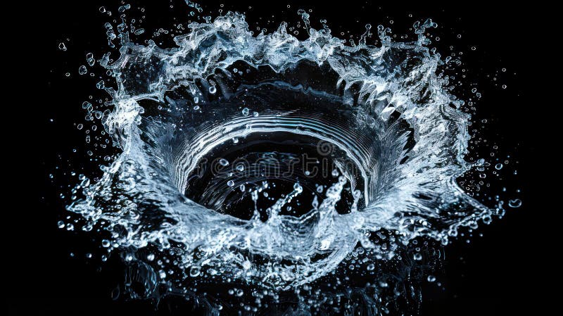 Round Water Splash Stock Illustrations – 26,086 Round Water Splash ...