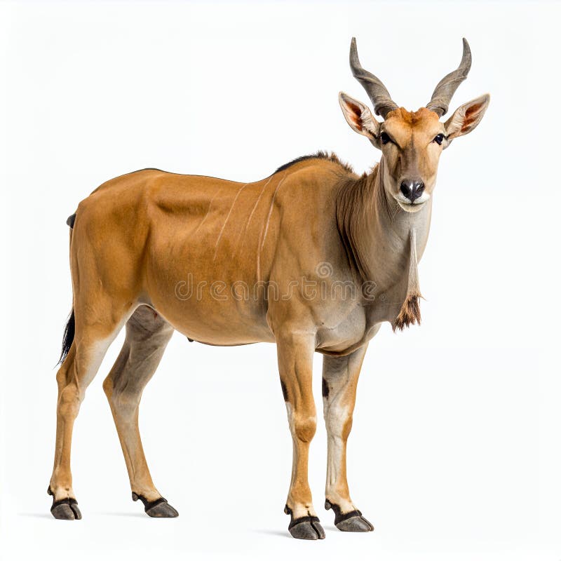 Elegant Common Eland Portrait Stock Illustrations – 10 Elegant Common ...
