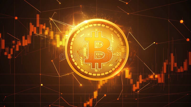 Cryptocurrency Bitcoin Digital Currency Market Price Chart Growth ...