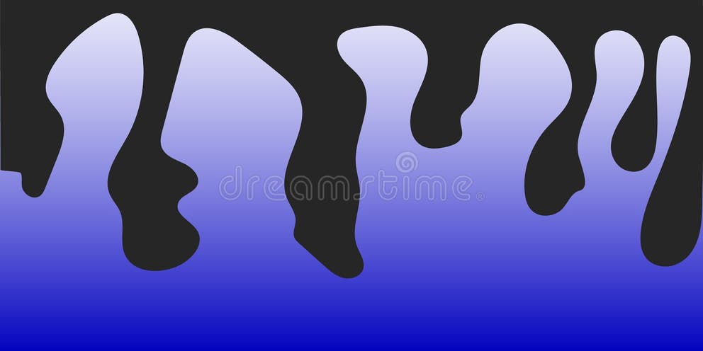 This Striking Image Features Dynamic Drips of Black Paint Against a ...