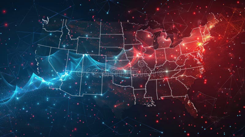 United States Flag Rendered by Generative AI Stock Illustration ...