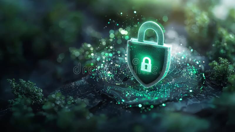 Exploring the Significance of a Green Lock Symbolizing Cybersecurity ...