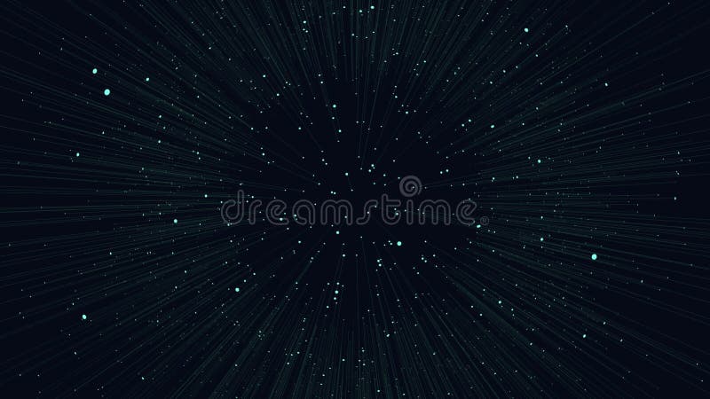 Radiating Blue Lines on Black Background Versatile Graphic Design ...